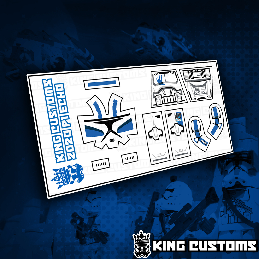 Echo (Phase 1) Decal Sheet | King Customs