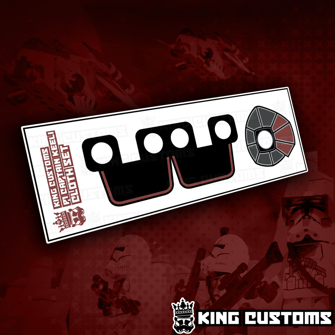 Captain Keeli (Phase 1) Cloth Set | King Customs