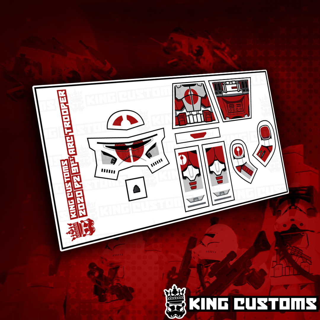 91st Recon ARC Trooper (Phase 2) Decal Sheet | King Customs